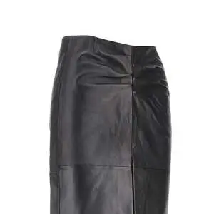 Isabel Marant Étoile Tuline' Leather Midi Skirt