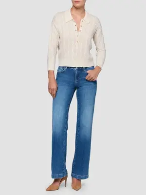 L'Agence Cable-knit Wool Sweater