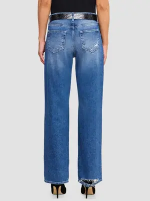 L'Agence Zelda Low-rise Slouchy Straight-leg Jeans