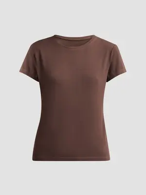 L'Agence Ressi Crewneck T-shirt