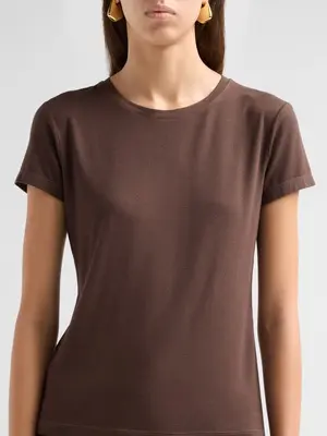 L'Agence Ressi Crewneck T-shirt