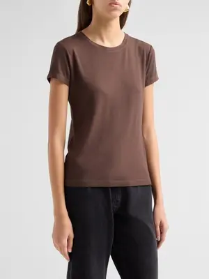 L'Agence Ressi Crewneck T-shirt
