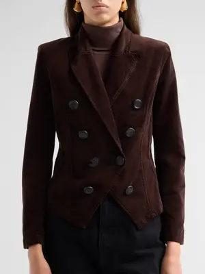 L'Agence Emerson Double-breasted Blazer