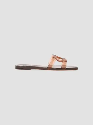 Simkhai Monogram Jelly Flats