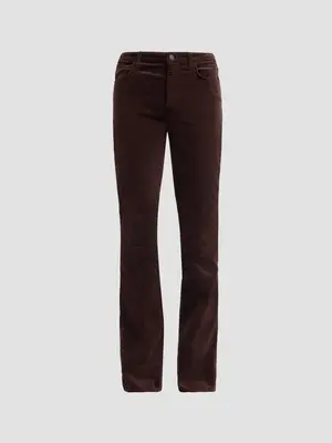 L'Agence Stevie High-rise Straight-leg Jeans - Dark Java