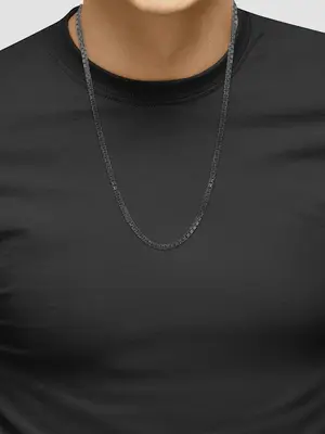 Saks Fifth Avenue Collection Black Ruthenium-plated Sterling Necklace
