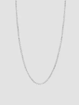 Saks Fifth Avenue Collection 925 Sterling Chain Necklace - Silver