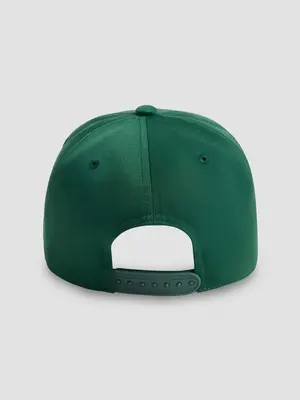 Hudson Jeans Embroidered Reverse Logo Baseball Cap - Forest