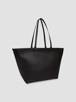 Vince Marin Leather Large Tote - Black