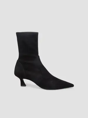 STUART WEITZMAN Vinnie 50mm Suede Boots - Black