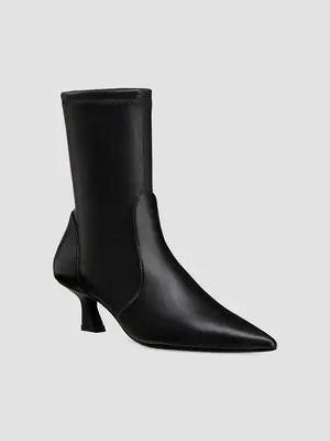 STUART WEITZMAN Vinnie 50mm Leather Boots - Black