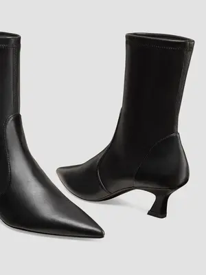 STUART WEITZMAN Vinnie 50mm Leather Boots - Black