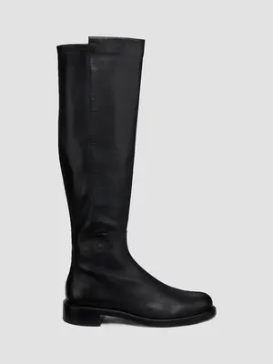 STUART WEITZMAN 5050 Gisele 30mm Leather Knee-high Boots - Black