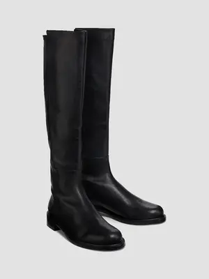 STUART WEITZMAN 5050 Gisele 30mm Leather Knee-high Boots - Black