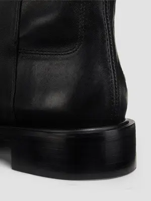 STUART WEITZMAN 5050 Gisele 30mm Leather Knee-high Boots - Black