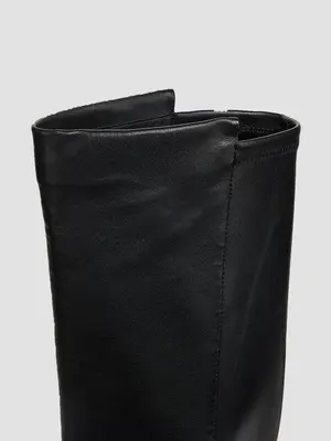 STUART WEITZMAN 5050 Gisele 30mm Leather Knee-high Boots - Black