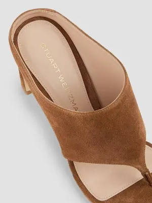 STUART WEITZMAN Babette 85mm Suede Sandals