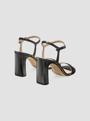STUART WEITZMAN Babette 85mm Textured Leather Sandals