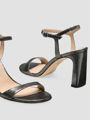 STUART WEITZMAN Babette 85mm Textured Leather Sandals