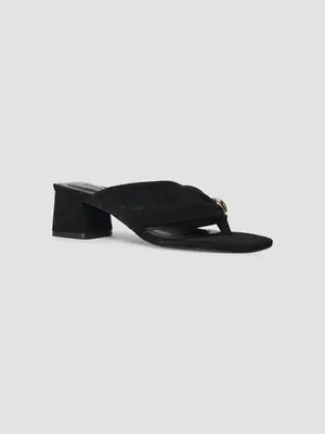 Simkhai Stella 50mm Suede Sandals