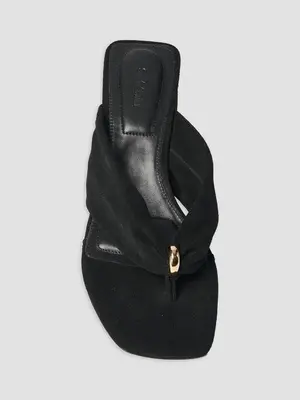 Simkhai Stella 50mm Suede Sandals