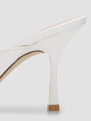 STUART WEITZMAN Madison 85mm Patent Leather Mules