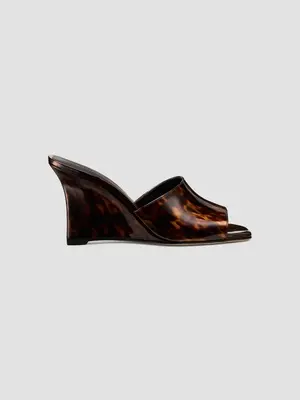 STUART WEITZMAN Vinnie 85mm Wedge Mules