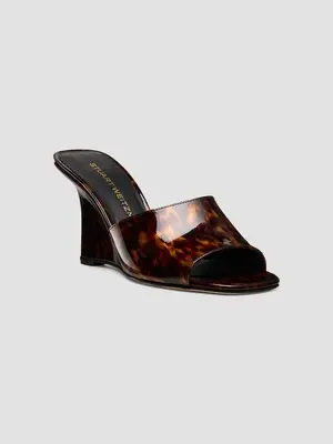 STUART WEITZMAN Vinnie 85mm Wedge Mules