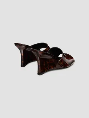 STUART WEITZMAN Vinnie 85mm Wedge Mules