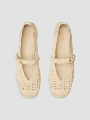 STUART WEITZMAN Leora Mary Janes - Chalk
