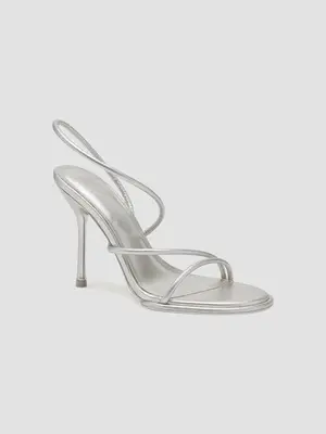 Cult Gaia Candace 100mm Leather Sandals
