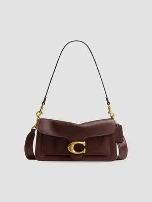 COACH Tabby Leather Shoulder Bag - Maple