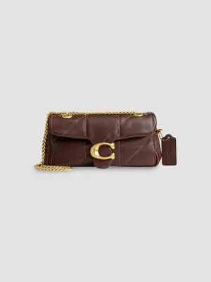 COACH Tabby 20 Quilted Leather Shoulder Bag - Maple