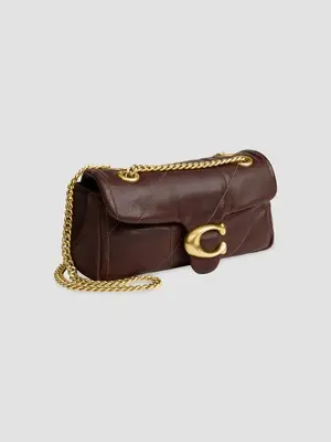 COACH Tabby 20 Quilted Leather Shoulder Bag - Maple