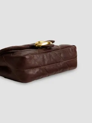 COACH Tabby 20 Quilted Leather Shoulder Bag - Maple