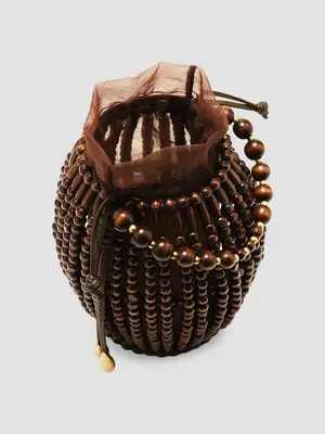 Cult Gaia Lanterna Top Handle Bag