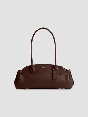 COACH Soft Empire 34 Leather Carryall - Maple