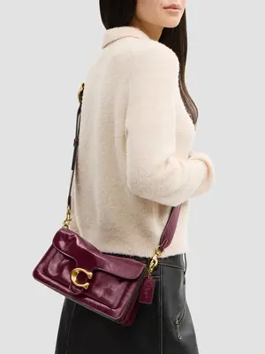 COACH Tabby 26 Glazed Leather Shoulder Bag