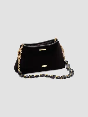 Cult Gaia Mini Kiraz Studded-strap Shoulder Bag