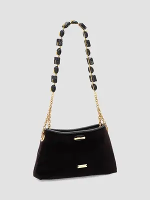 Cult Gaia Mini Kiraz Studded-strap Shoulder Bag