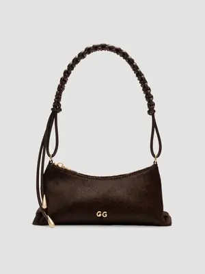 Cult Gaia Osa Shoulder Bag - Dark Java