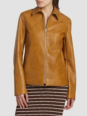 Rag & Bone Jordie Faux Leather Jacket