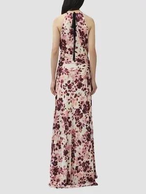 Simkhai Cerin Floral Halter Maxi Dress
