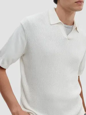 Rag & Bone Saxon Silk-cotton Johnny Polo Shirt