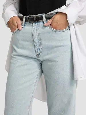 Rag & Bone Featherweight Shea Full Straight-leg Jeans