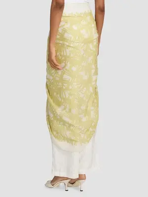 Rag & Bone Sally Abstract-print Modal-cashmere Sarong