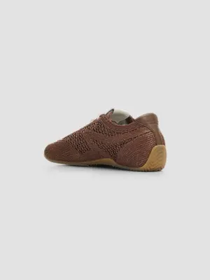 Rag & Bone Retro Runner Ultra Slim Sneakers - Java Raffia