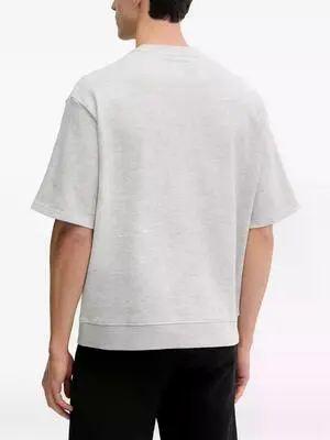 Guess Logo-embroidered Short-sleeve T-shirt