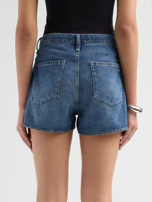 Rag & Bone Nolan Drawstring Denim Shorts