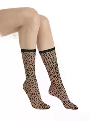 Wolford Dot-pattern Socks